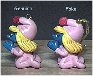 Blue Imps Smurf Collection - Praying Smurfs